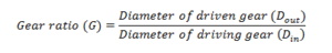 What is Gear Ratio in Transmission System? - Mechanical Booster