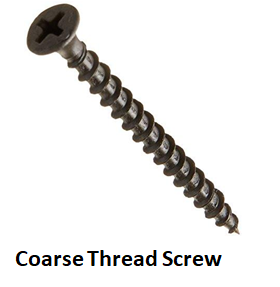 Coarse Thread Screw - Mechanical Booster