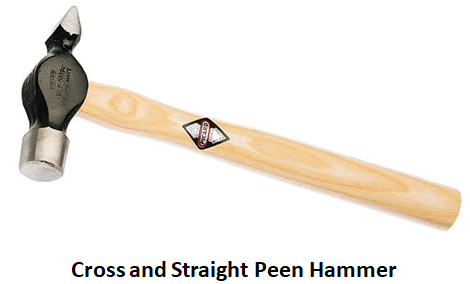 Cross and Straight Peen Hammer - Mechanical Booster