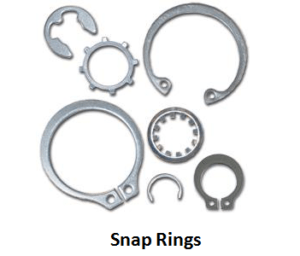 What is Snap Rings Fasteners - Mechanical Booster