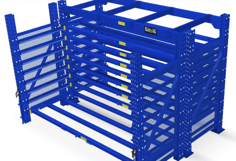 How To Maximize Efficiency with Roll Out Sheet Racks? - Mechanical Booster